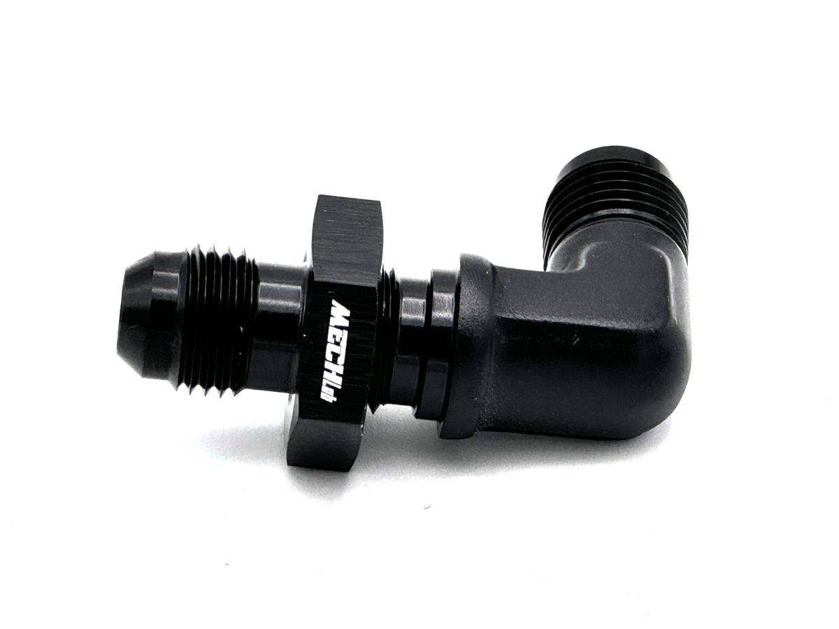 90° Degree AN Bulkhead Fitting AN6 AN8 AN10 – MECHLabstore.com